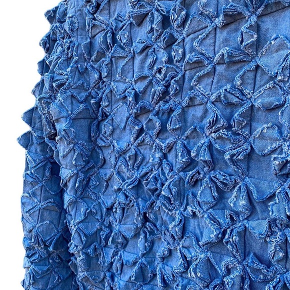 Jackets & Coats | Vintage Denim Blue Frayed Jacket | Poshmark